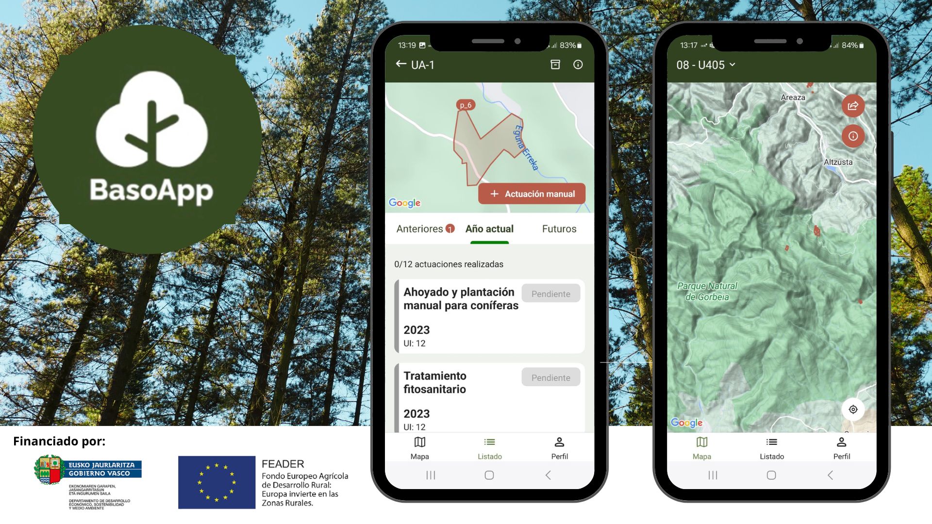 Euskadi avanza en el acceso digital a los planes de gestión forestal con BasoApp — Baskegur